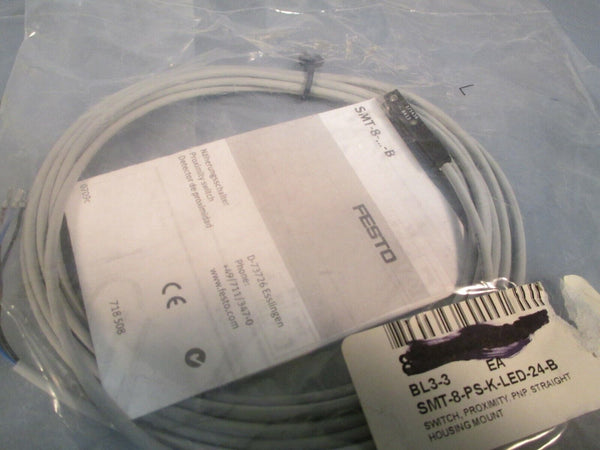 Festo Proximity Switch (Lot of Two) SMT-8-...-B | eTech Surplus