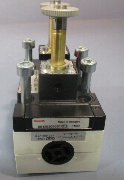 Rexroth Mecman Pneumatic Solenoid Valve MAX 10 BAR 5812221000 | eTech Surplus