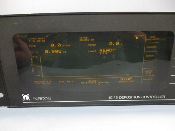 Inficon IC5 Deposition Controller IC/5 Model 760-500-G2 | eTech Surplus