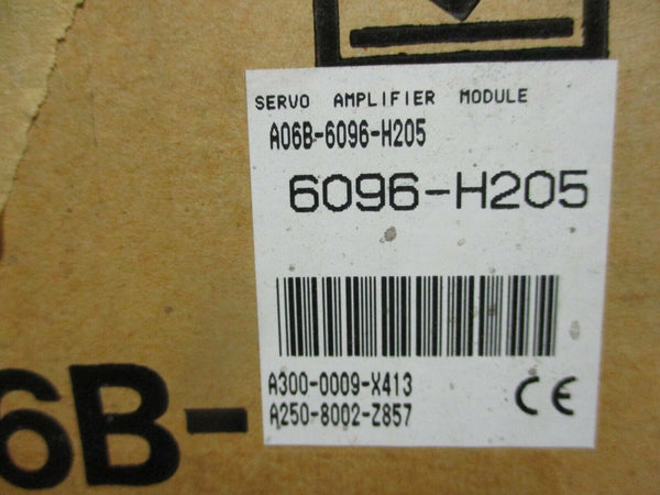 Fanuc A06B-6096-H205 Servo Amplifier Module | eTech Surplus