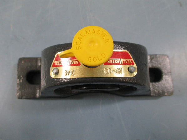 Sealmaster NP-14 7/8" Bore 2 Bolt Pillow Block Bearing - New | eTech Surplus