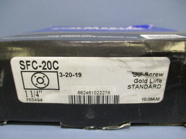 SealMaster SFC-20C 4-Bolt Piloted Flange Ball Bearing 1¼" New | eTech Surplus