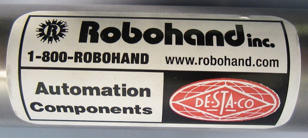 Robohand Pneumatic Linear Base Slide DLB-20-T-C-18 Pmax 100 PSI 18