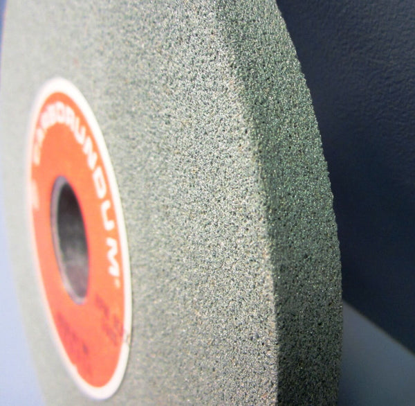 Carborundum 7" x 1/2" x 1 1/4" Grinding Wheel GC120 H11 VR, 3600 max R | eTech Surplus