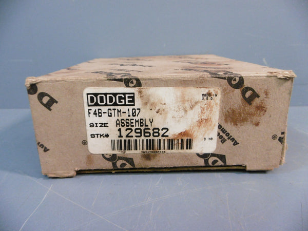 Dodge F4B-GTM-107 Flange-Mount Ball Bearing NEW | eTech Surplus