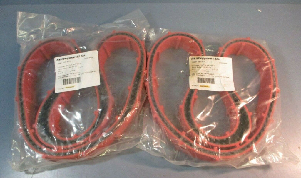 Lot of 2| F.N. Shepard&Co Neoprene Timing Belt: TN570H200AG, NEO 570H2 ...