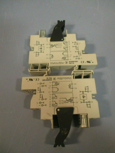 WEIDMULLER TERMINAL BLOCK (LOT OF 2) 8536691001 PXZ35 | eTech Surplus