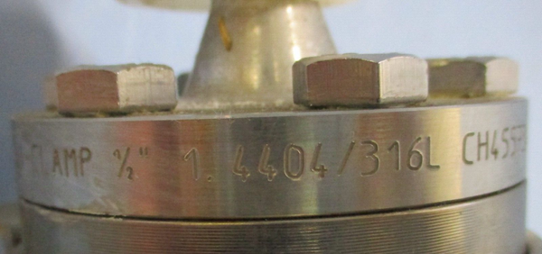 1/2" Endress Hauser Promass M 80M08-AAUGAAAAA5AA Flowmeter 1.8656/48 1 ...