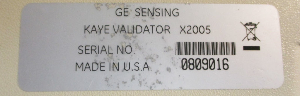 GE Sensing Kaye Validator 3 X2005 Last Calibrated 08/01/23 Turns On ...