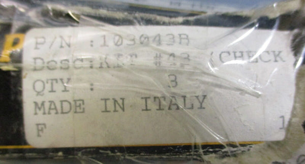 Interpump Group KIT.N 43 Valve Assembly Repair Kit General Pump KITN 4 ...