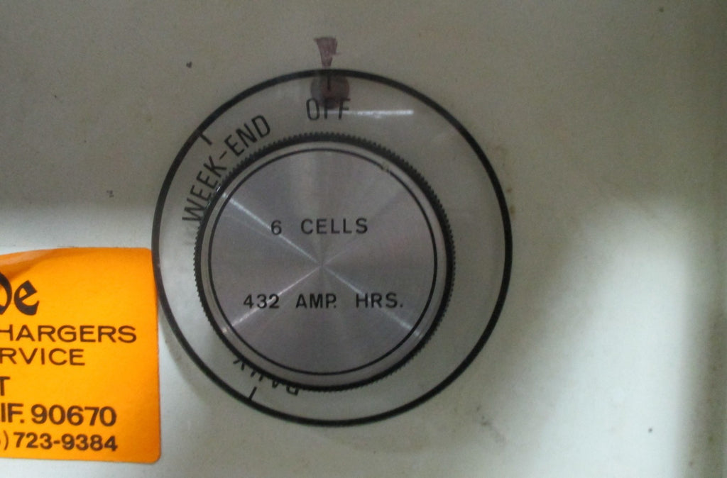 Exide NPC-6-1-432 Now Power Lead Acid Battery Charger 6 Cell 432 Amp H ...