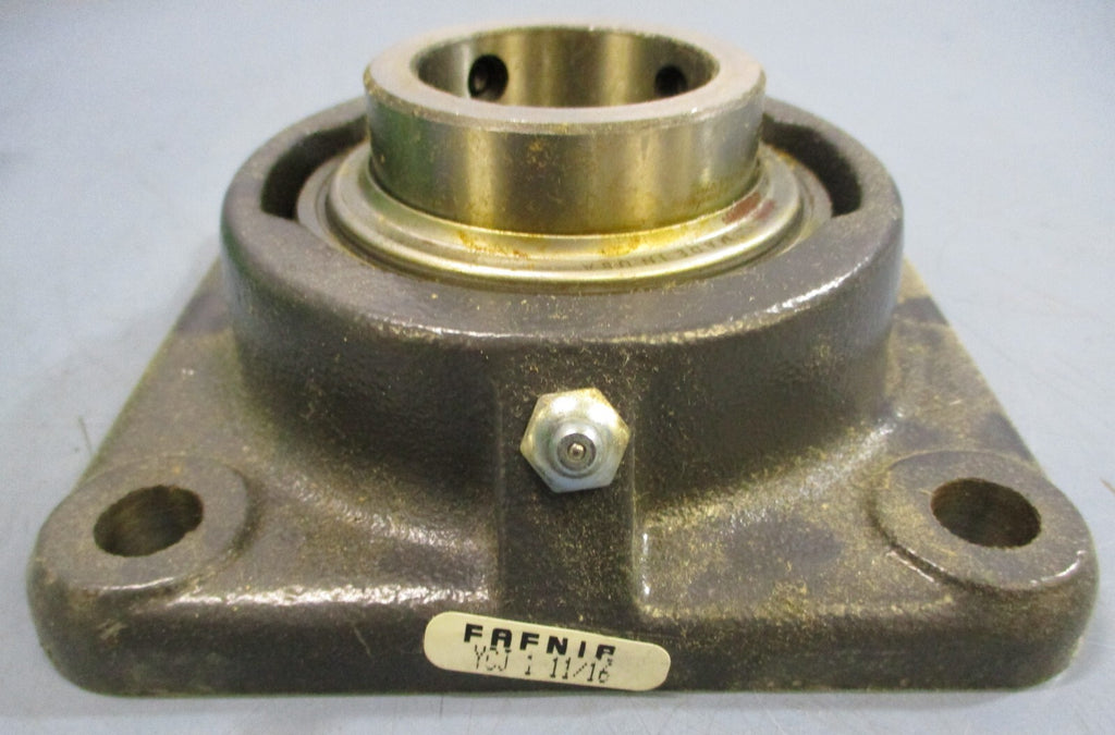 Fafnir Ball Bearings YCJ 1-11/16" Industrial Duty 4 Bolt Ball Bearing | eTech Surplus