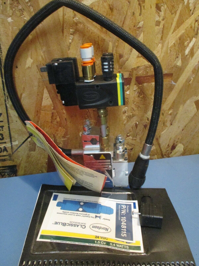 NORDSON BLUE SERIES 8519517 MULTI-HEAD GLUE GUN MODULE BGM-CBST-STD02A ...