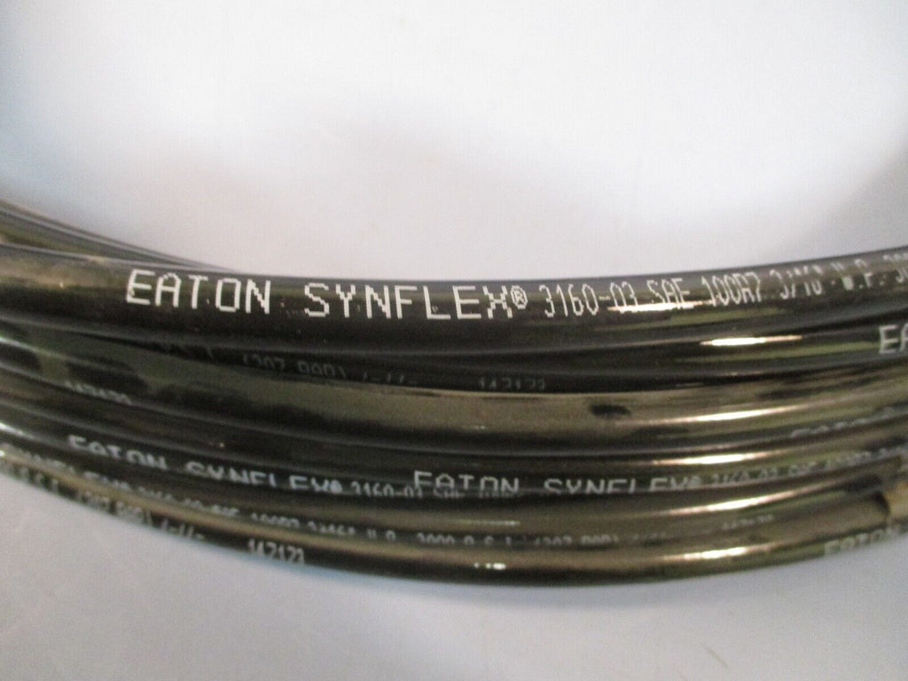 EATON SYNFLEX HYDRAULIC HOSE 3160-03 SAE 100R7 3/16" W.P. 3000 PSI | eTech Surplus