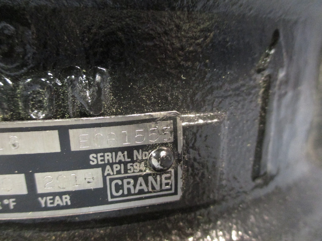 CRANE DUO CHEK II CHECK VALVE SERIES 250 SIZE 6" 250 CAST IRON G25HNF ...