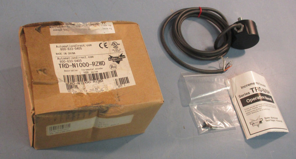 Automation Direct TRD-N1000-RZWD Incremental Rotary Encoder 1000P/R ...