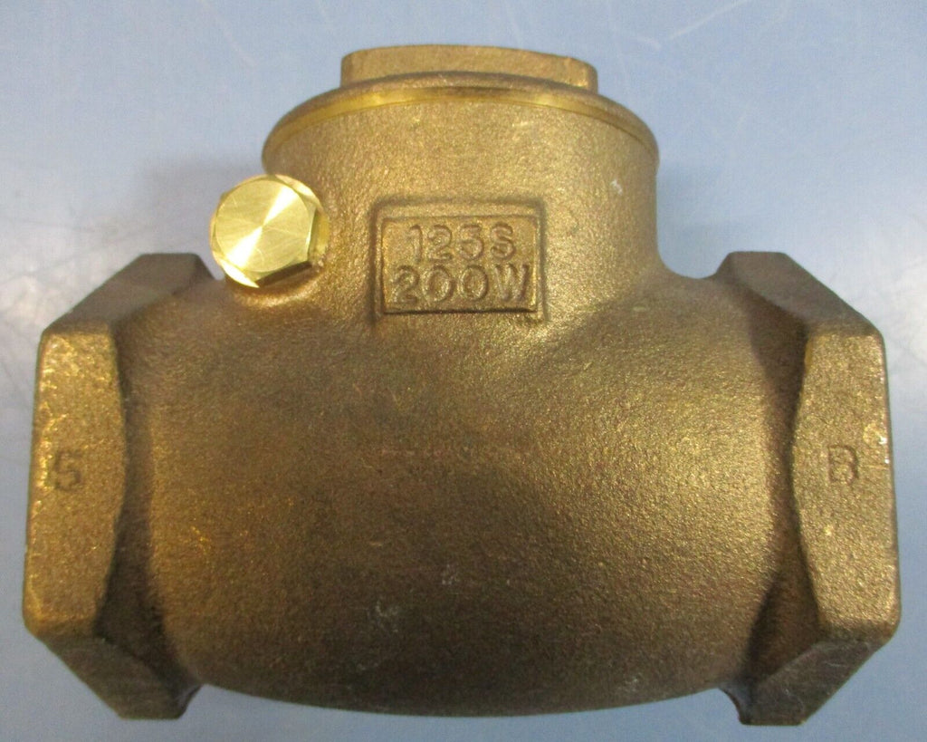 2" 125S 200W Pipe Swing Check Valve | eTech Surplus