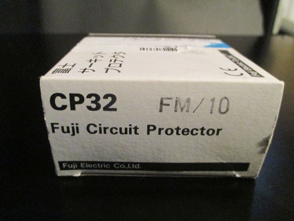 FUJI ELECTRIC Circuit Protector Breaker 10 AMP CP32 FM/10 | eTech Surplus