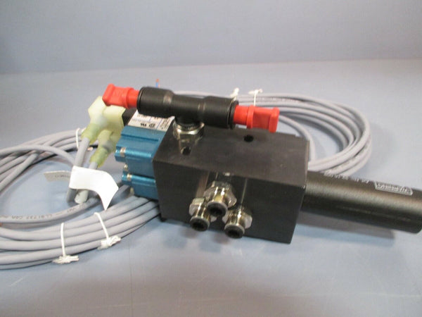 PIAB BOSCH VACUUM PUMP PNEUMATIC SOLENOID VALVE ASSY 408285 | eTech Surplus