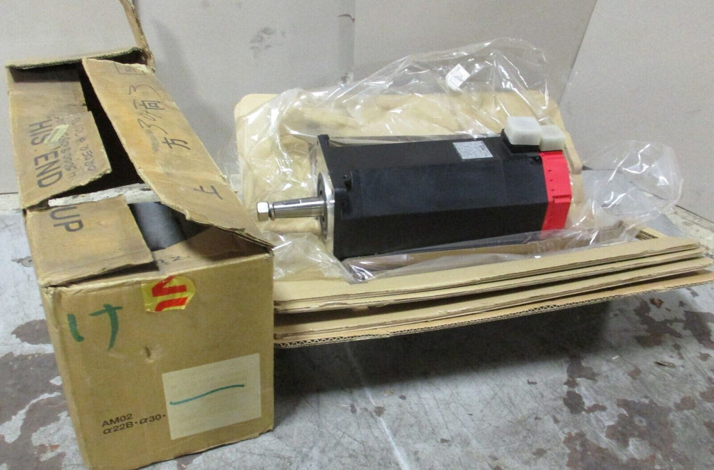 Fanuc A06B-0153-B577#7075 AC Servo Motor a30/3000, 4.8 kW, 168 Motor V | eTech Surplus