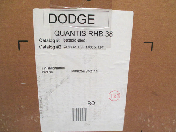 Dodge Quantis RHB 38 Right Angle Helical Gearbox BB383CN56C 24.16:1 Ra ...