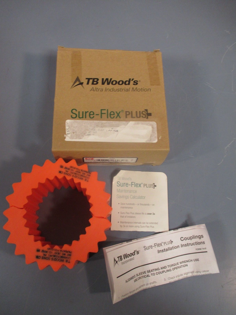 TB WOODS SPLIT HYTREL SURE-FLEX PLUS COUPLING SLEEVE 7HS | eTech Surplus