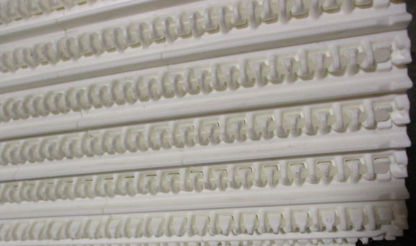 Intralox Series 1600 Open Hinge Flat Top Conveyor Belt White 42" W x 1 ...