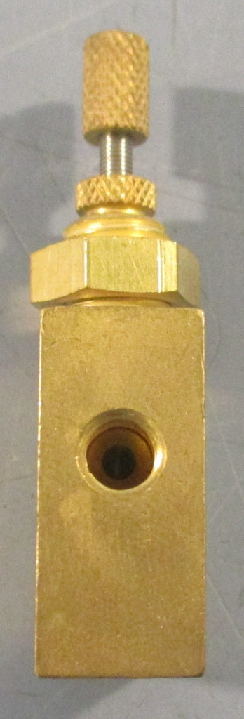 Kuhnke 47.255 One-Way Flow Restrictor 0432 Brass Opens At 7 PSI Lot of ...