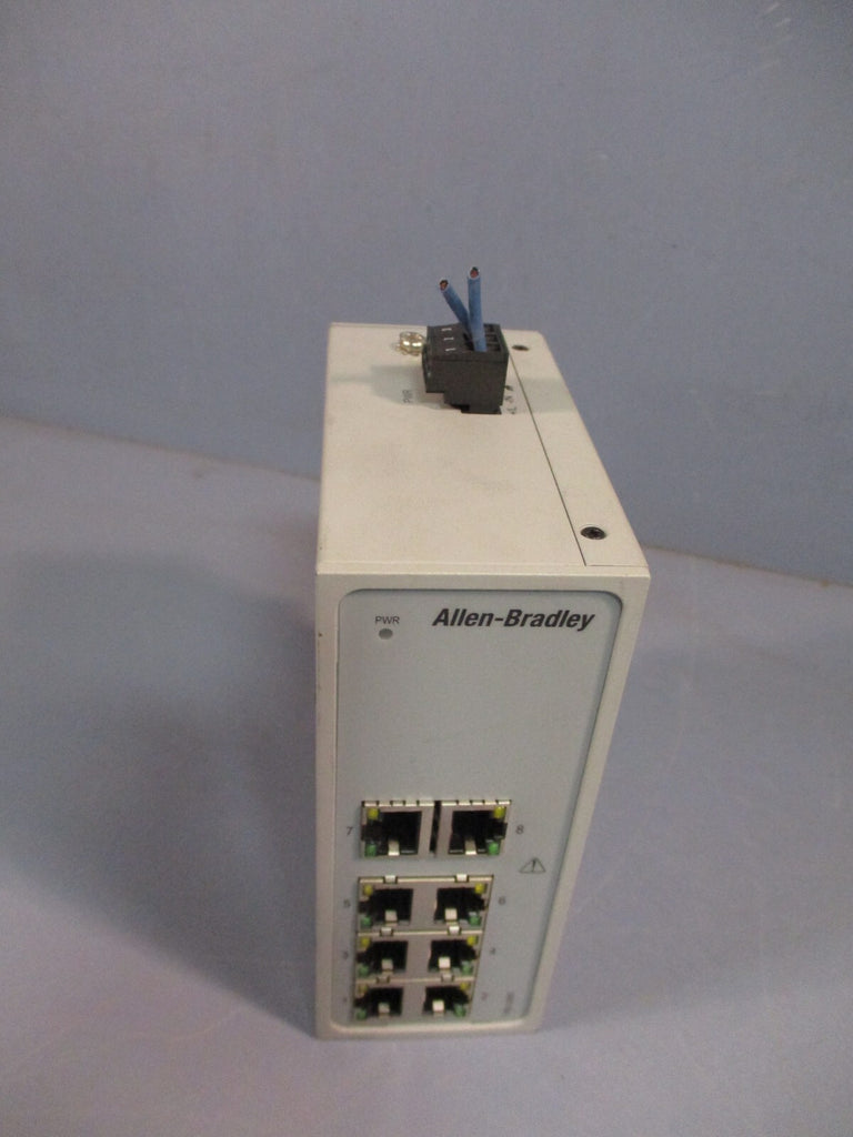 Allen Bradley Stratix 2000 Unmanaged Ethernet Switch Ser A 1783-US8T ...