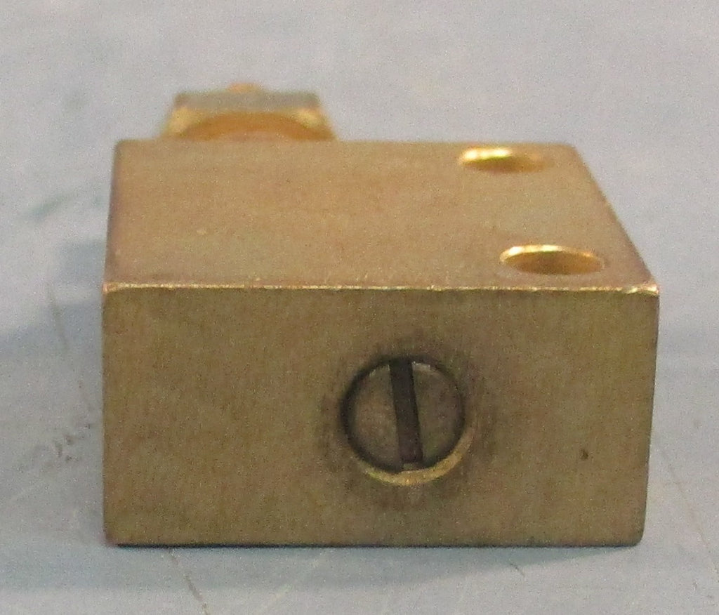 Kuhnke 47.255 One-Way Flow Restrictor 0432 Brass Opens At 7 PSI Lot of ...