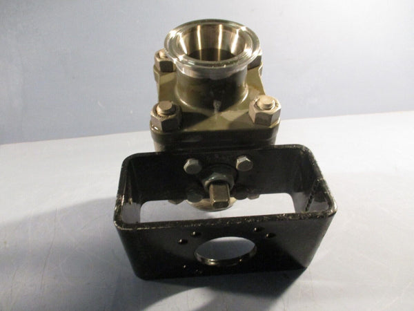 Worcester Ball Valve 316L 2 WK4466TTC R1 w/MK510 Mounting Bracket ...