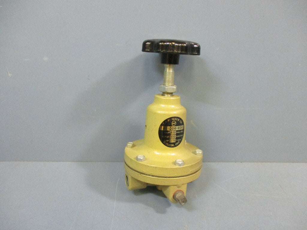 C.A. Norgren 11-004-024 Pressure Regulator Used | eTech Surplus