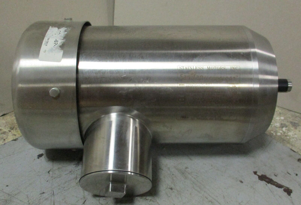 Sanifan Technology SG2G02N04B1 Motor 5 HP, 1750 RPM, 184C Frame 3 Ph 7 | eTech Surplus