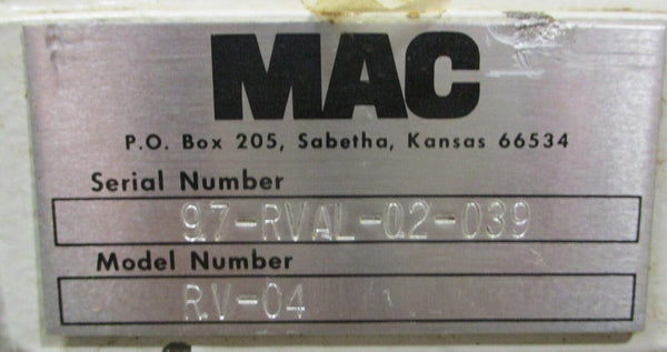 Semco Mac RV-04 Rotary Airlock Valve 15" x 14" Flange 9-5/8" x 11" Ope ...