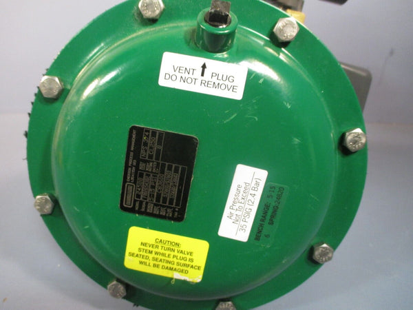 FISHER FIELDVUE BAUMANN 24588 PNEUMATIC VALVE F002654382 DVC2000 ...