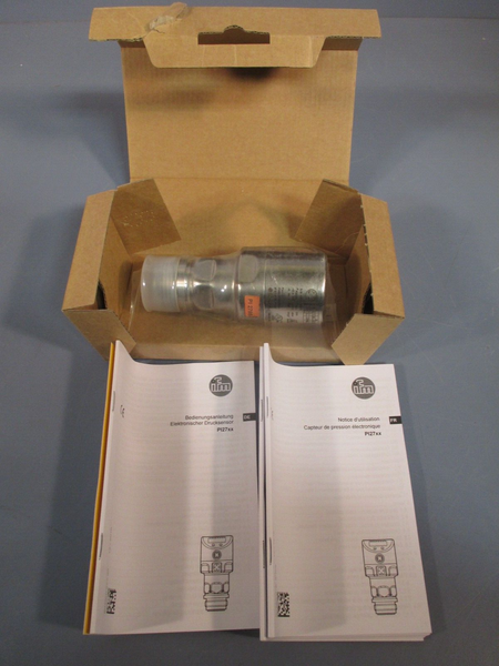 IFM EFECTOR PRESSURE SENSOR TRANSMITTER W/DISPLAY PI2798 | eTech Surplus