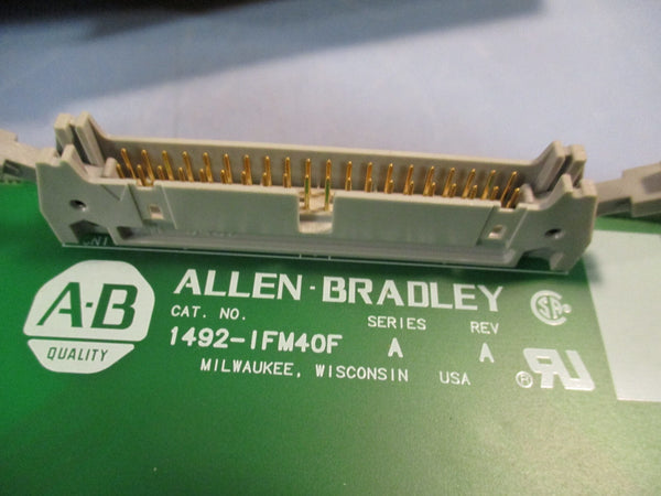 Allen Bradley 1492-IFM40F, Series A, Rev A Digital Interface Module ...
