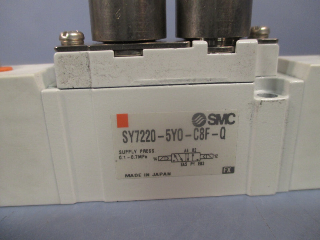 SMC Pneumatic Solenoid Valve SY7220-5YO-C8F-Q | eTech Surplus