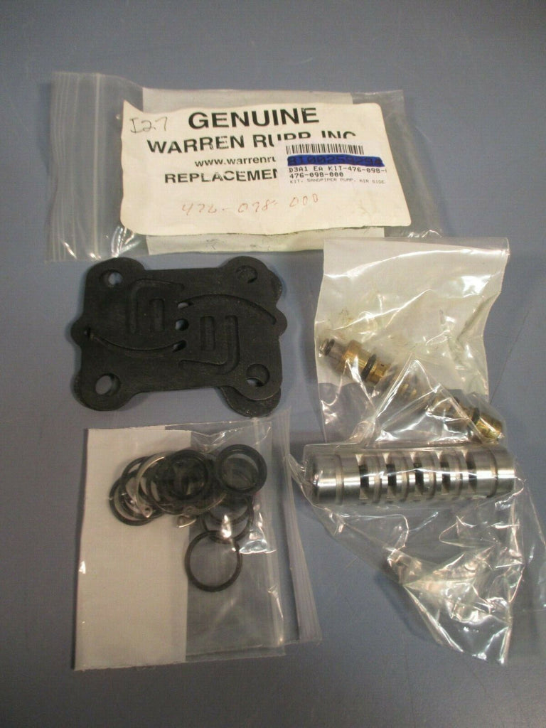 WARREN RUPP REBUILD REPLACEMENT KIT 476-098-000 | eTech Surplus