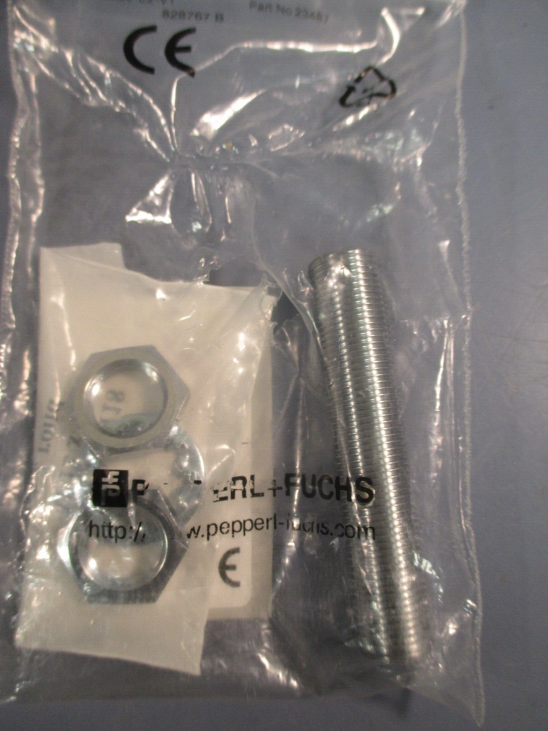 PEPPERL & FUCHS INDUCTIVE PROXIMITY SENSOR (23487) NEB6-12GM50-E2-V1 | eTech Surplus