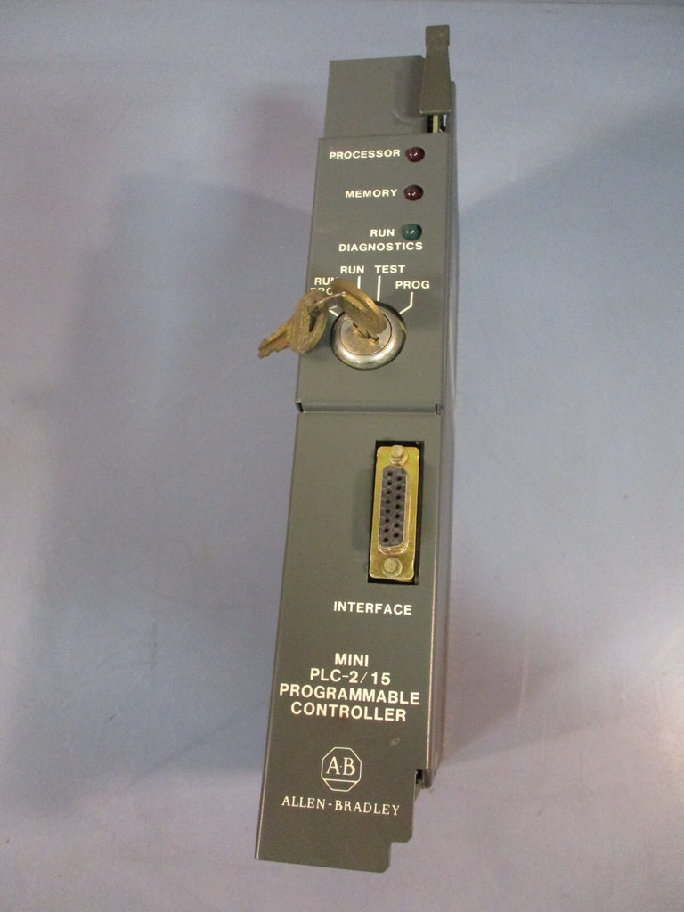 Allen Bradley Mini-PLC-2/15 Processor/Programmable Controller Series B ...