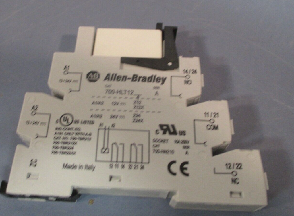ALLEN 700-TBR224 24VDC Power Relay with Socket 10A 250V Ser. A 700-HLT ...