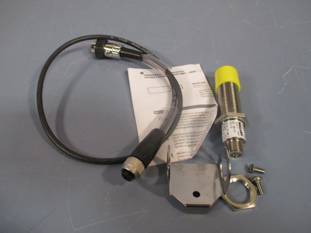 BALLUFF B0S01TZ Photoelectric Sensor 10-30VDC BOS18M-PS-ID25-S4 | eTech ...