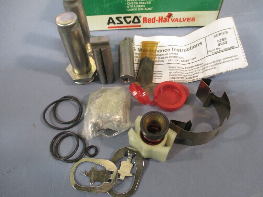 ASCO Solenoid Valve 2-way, 50/60Hz Rebuild Kit 302276 | eTech Surplus