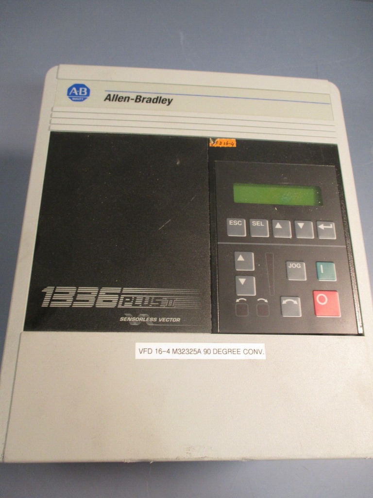 Allen Bradley SENSORLESS VECTOR AC Drive Series A 1336F-BRF15-AA-EN ...