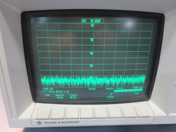 R&S Rohde & Schwarz EZM Spectrum Monitor ver 2.17/2.04 w/ Opt EZM B2 ...