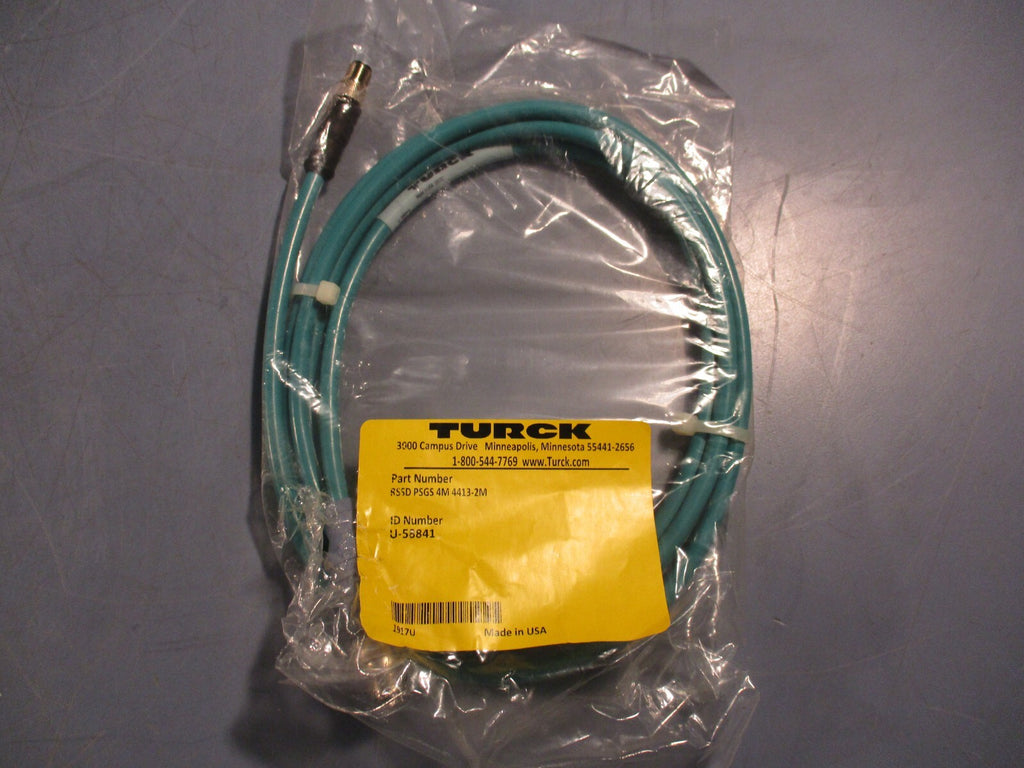 Turck RSSD PSGS 4M 4413-2M Double Ended Cable/Cordset SE Shielded ...