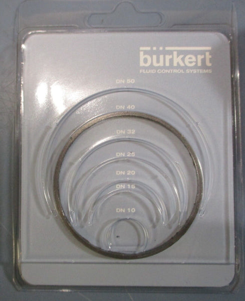 Burkert 2100 Angled Pneumatic Actuated Valve w/ 8691 Single Act Pilot ...