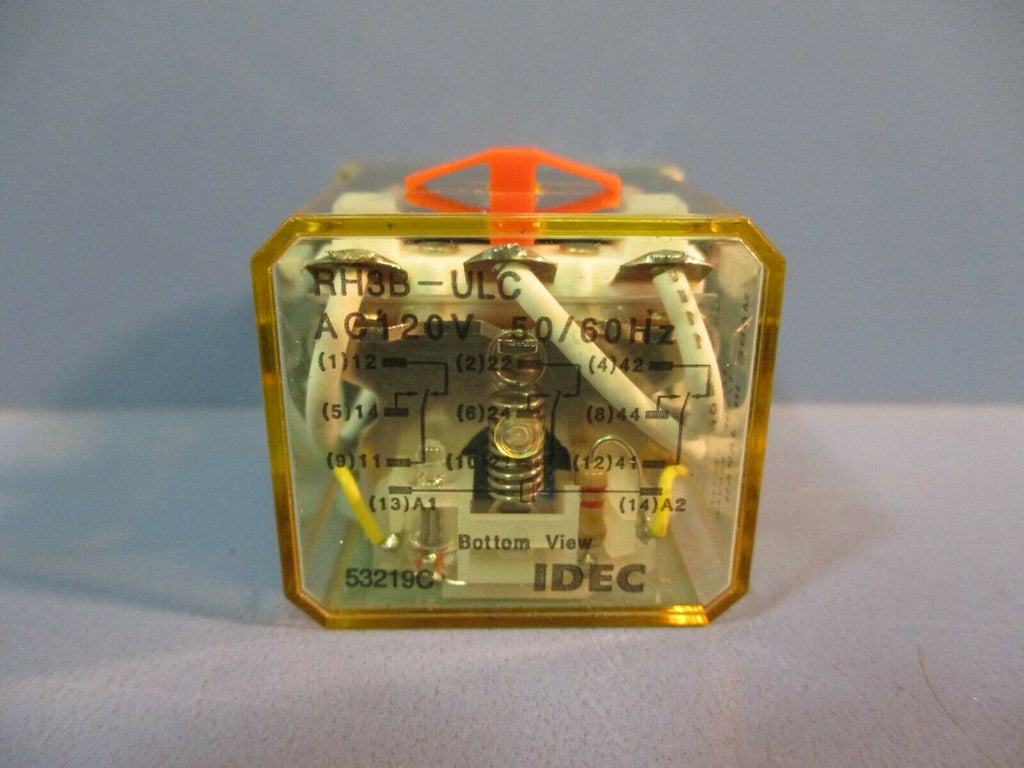 IDEC Plug-In Relay RH3B-ULC AC120V 50/60Hz NEW LOT OF SIX | eTech Surplus