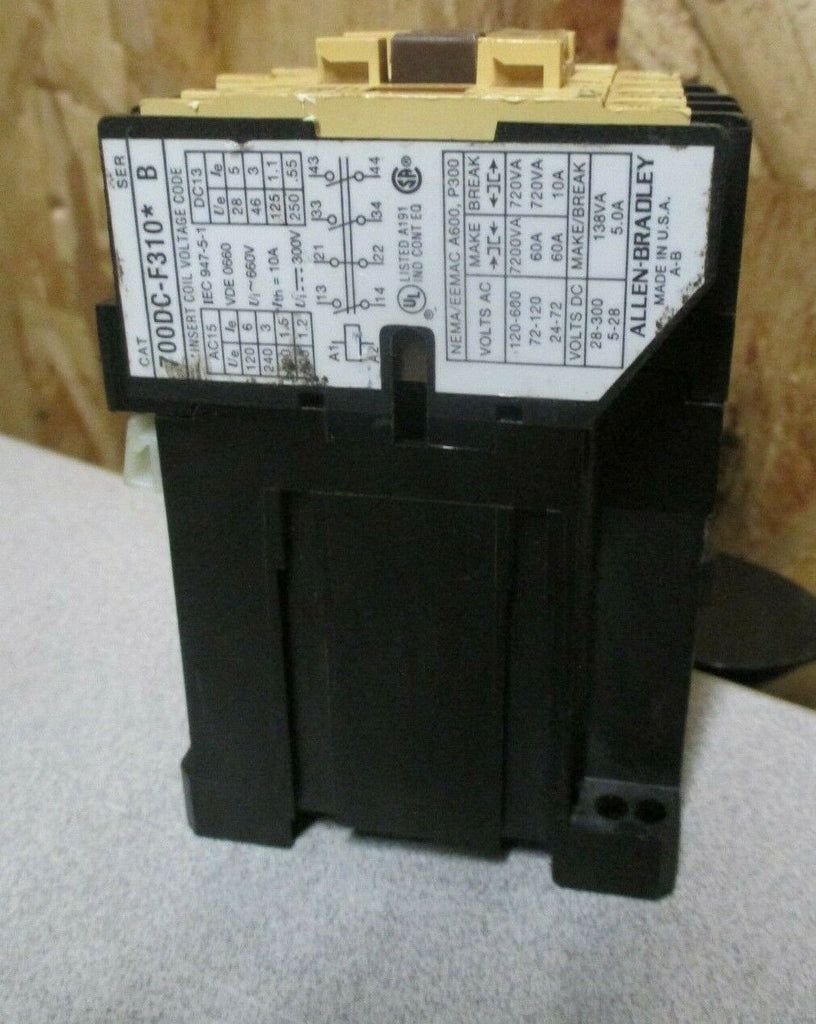 Allen Bradley Control Relay Series B 700DC-F310Z24 | eTech Surplus